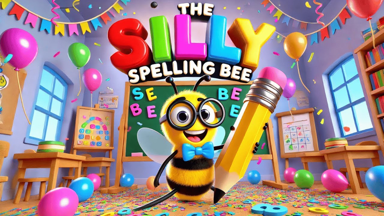 The Silly Spelling Bee | Read Aloud Story for Kid's in English - YouTube