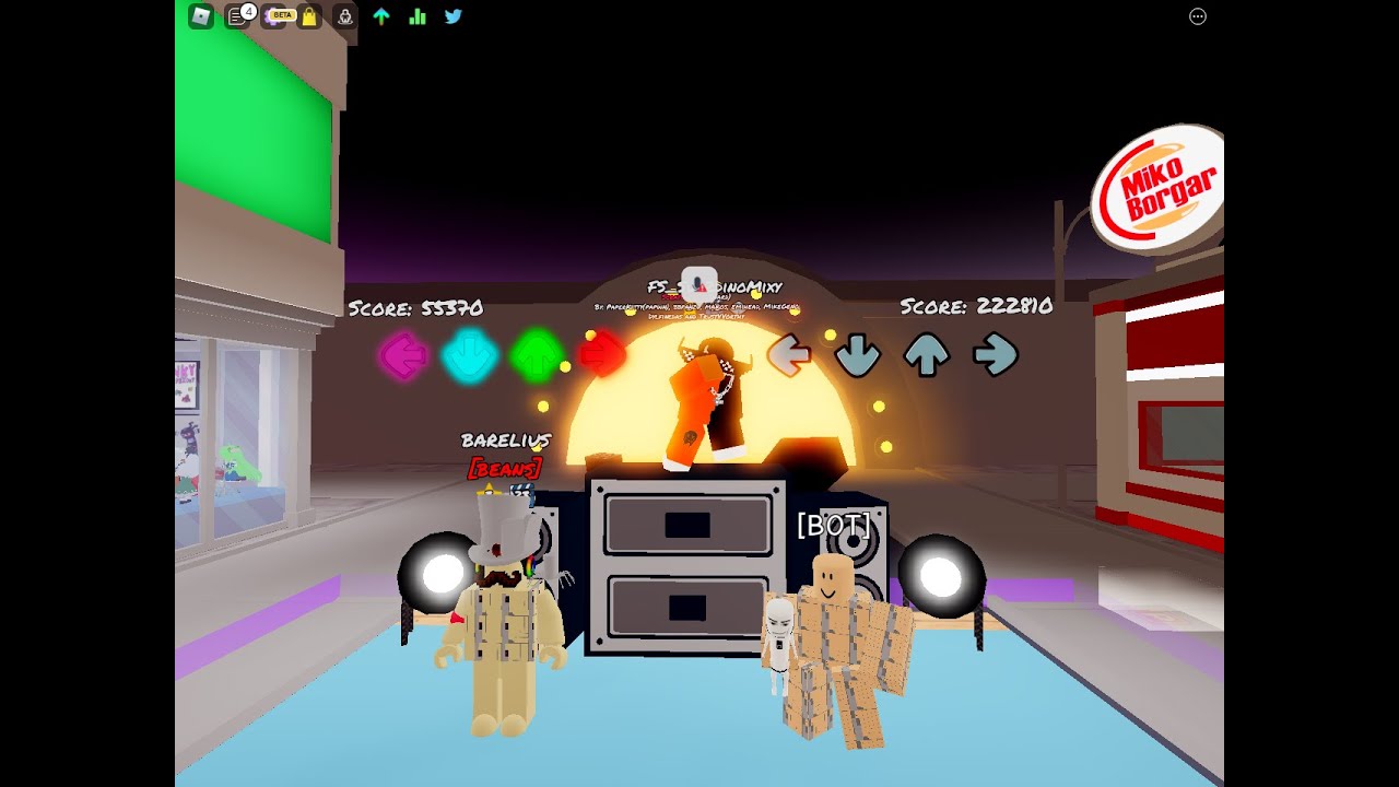 funky friday gameplay - YouTube