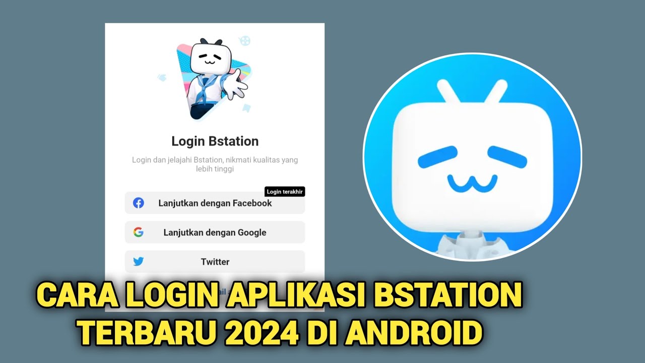 Cara Login aplikasi Bstation di android 2024 - YouTube