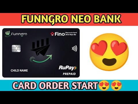 Funngro card order started || Funngro new neo bank || Funngro kyc ...