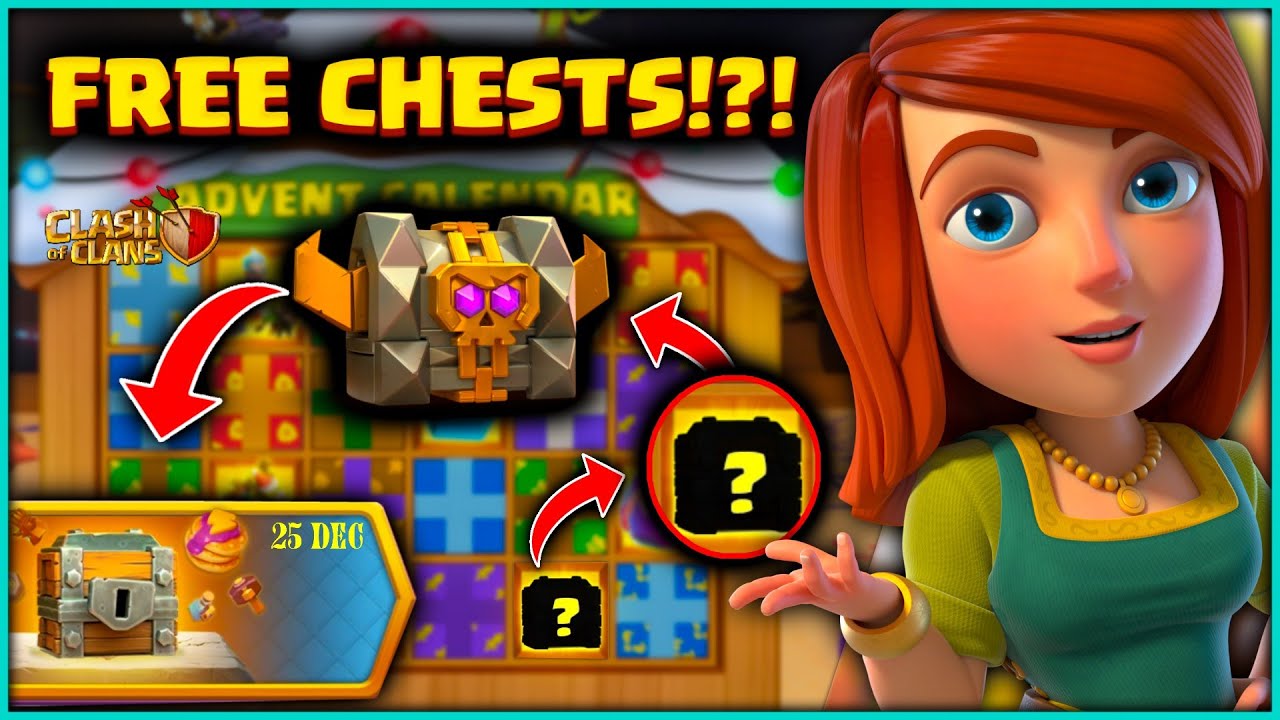 New Update Coc - HOLIDAY CHEST TREASURE 🔥 is on the way! Coc Upcoming ...