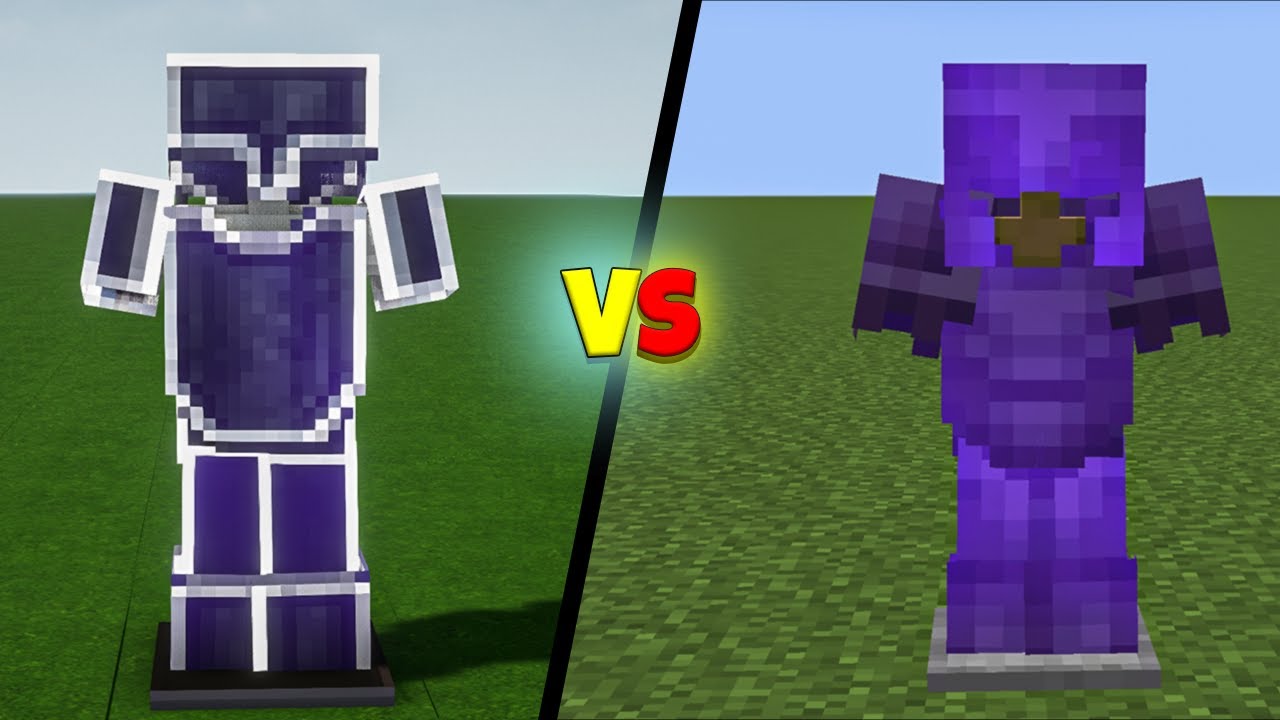 New Armor VS Old Armor | Minecraft - YouTube