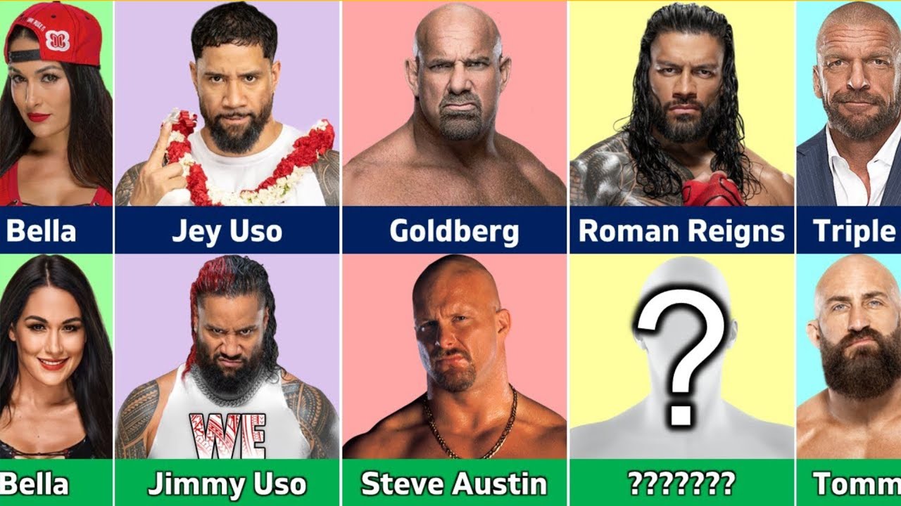 WWE Wrestlers Who Look Like Each Other #wwe - YouTube