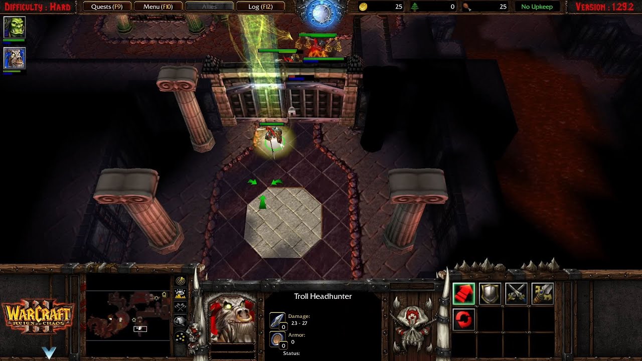 Warcraft III RoC - Orc 7: The Oracle (Hard) in 03:53 IGT - 03:53.770 ...
