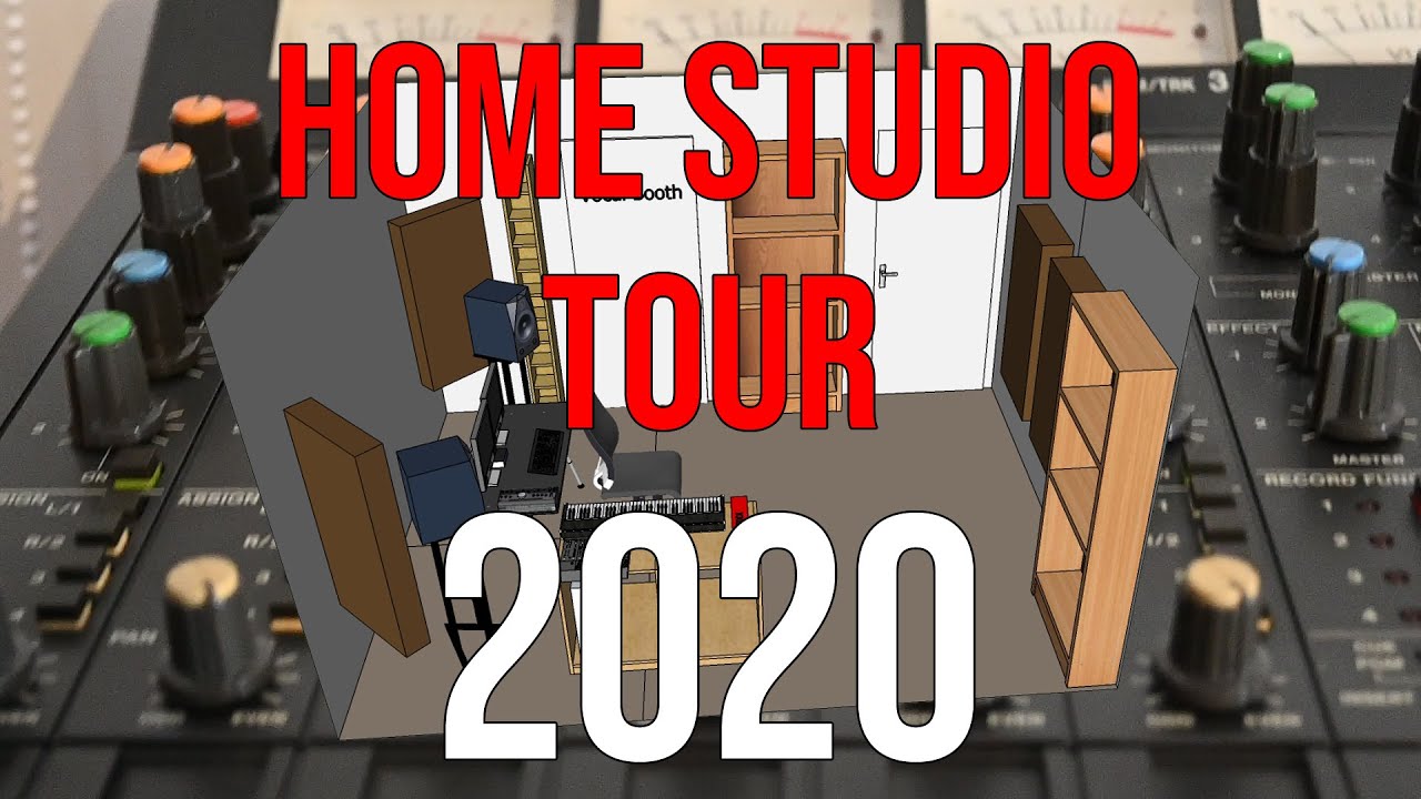 Home Studio Tour and Design in 2020 (Layout, Gear, Guitars and more ...