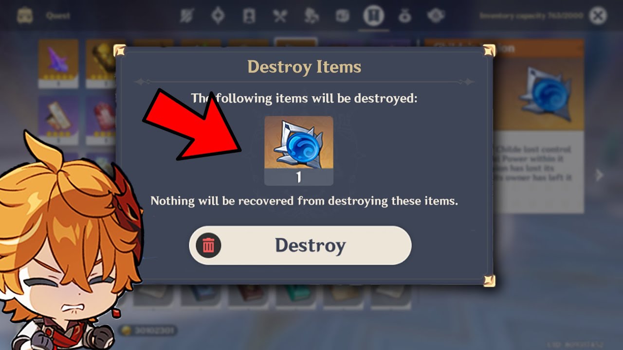 What Will Happen If You Destroy Childe's Vision - YouTube