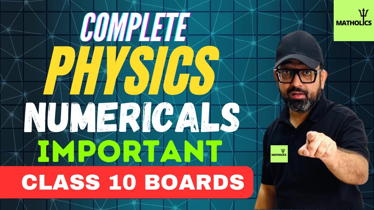 Class 10 Physics Complete Revision | Science Board 2024 #class10science ...