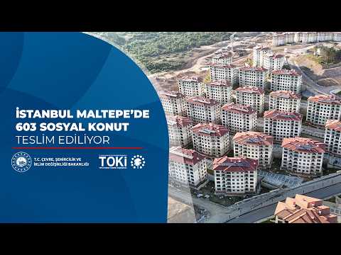 İstanbul Maltepe Atışokulu Mahallesi'nde 6️⃣0️⃣3️⃣ sosyal konut inşa ettik.