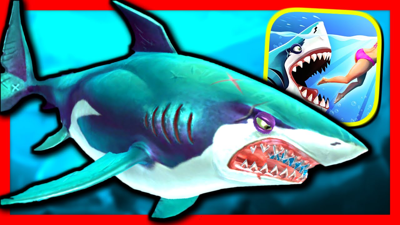 GREAT WHITE SHARK - Hungry Shark World - Part 9 - BIGGEST SHARK IN THE ...