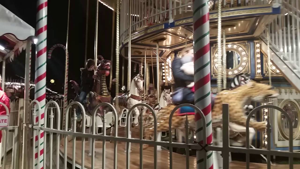 Charlie on carousel at Hyde Park - YouTube