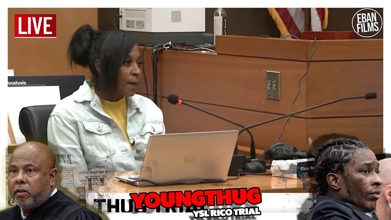 SHYMEL DRINKS GIRLFRIEND Takes the Stand in The YOUNG THUG RICO TRIAL ...