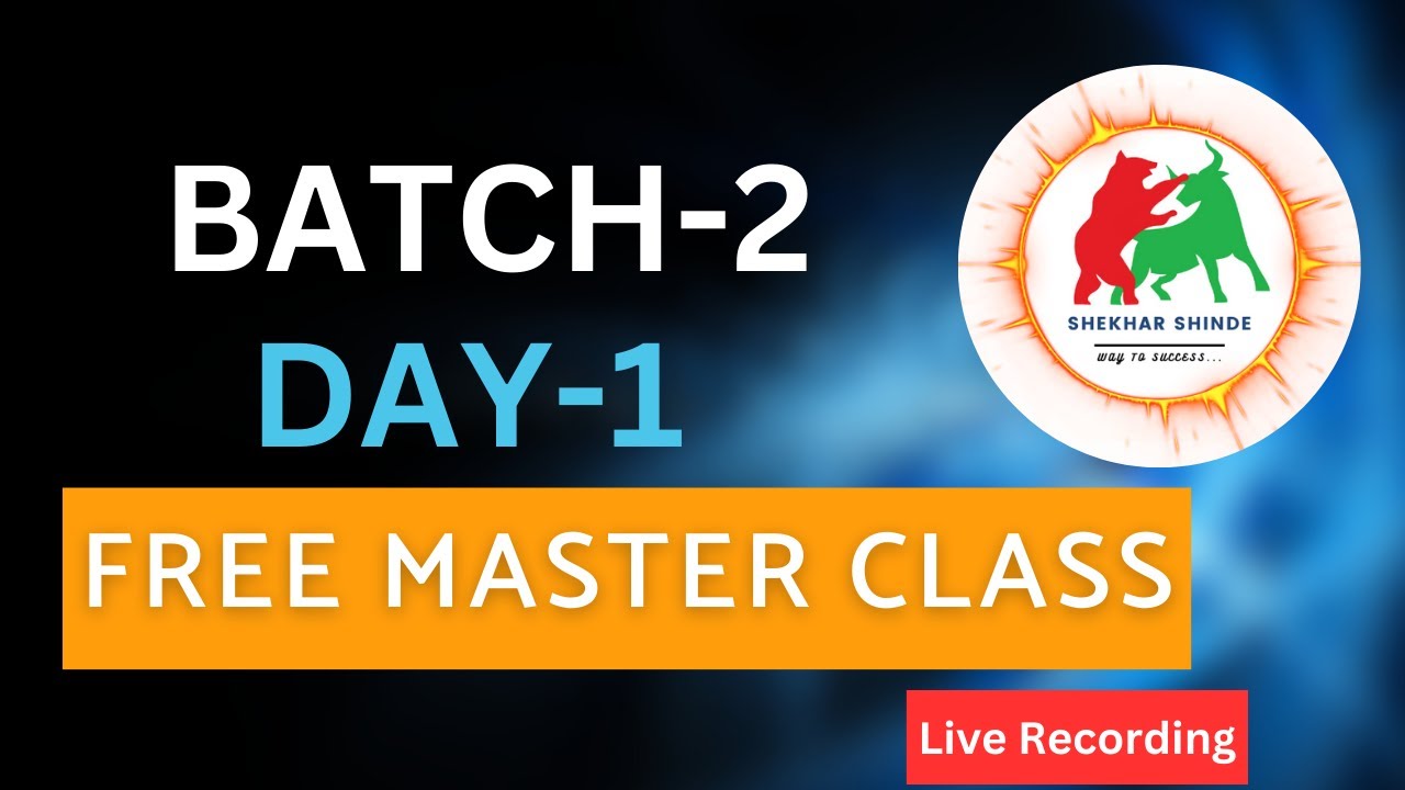 FREE MASTER CLASS | BATCH-2 | DAY-1 | RECORDING - YouTube