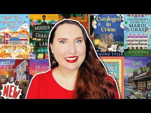 25 NEW August Cozy Mysteries ☀️ NEW Cozy Mystery Series & Fall Reads