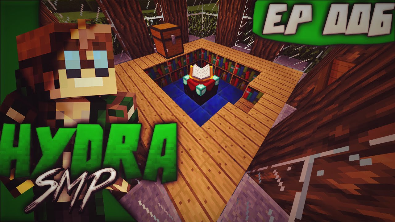 Minecraft Hydra Smp S2- Episode 6- Enchanting - YouTube