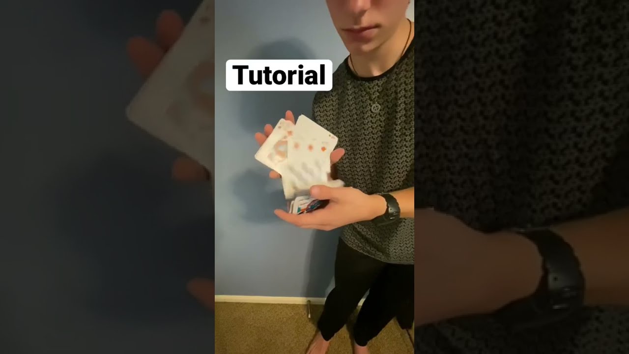 How to do the waterfall shuffle! Easy cardistry tutorial! Magic tricks ...