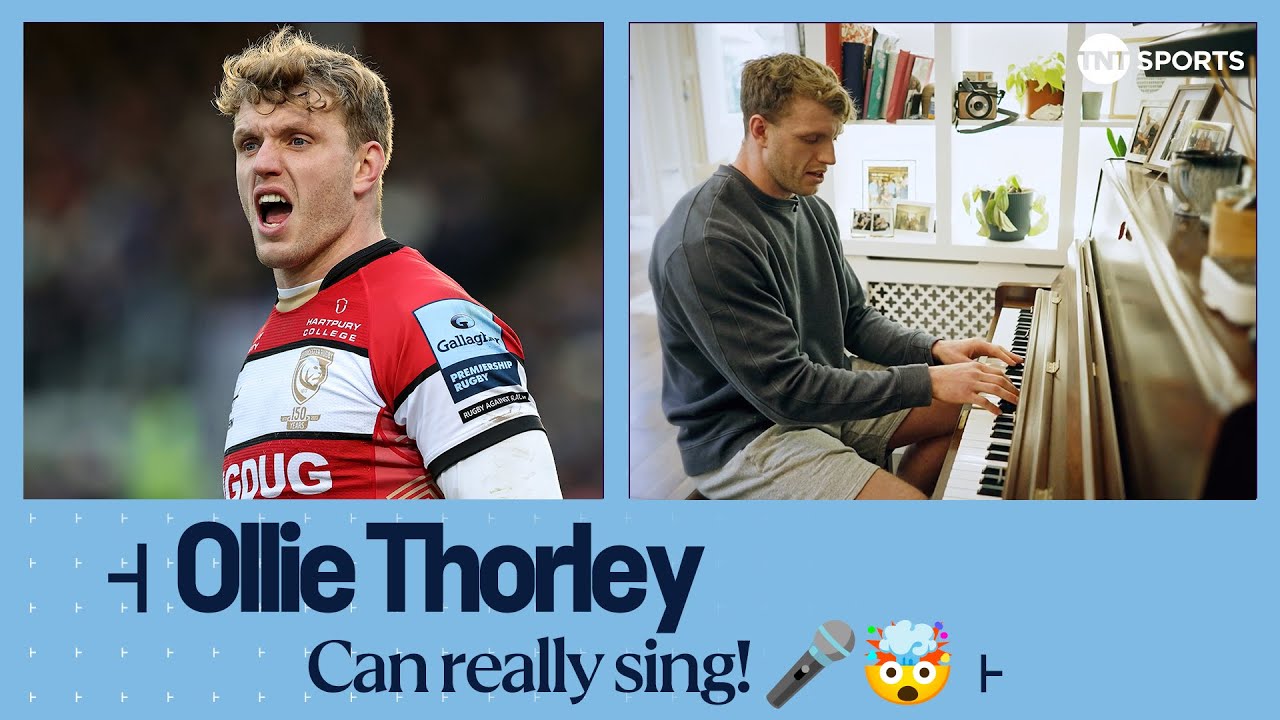 Ollie Thorley reveals his life outside of rugby & his musical talent 🎹 ...
