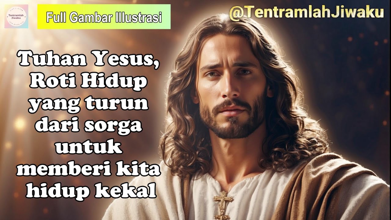 10 menit Ayat Alkitab - Tuhan Yesus, roti hidup yang turun dari sorga ...