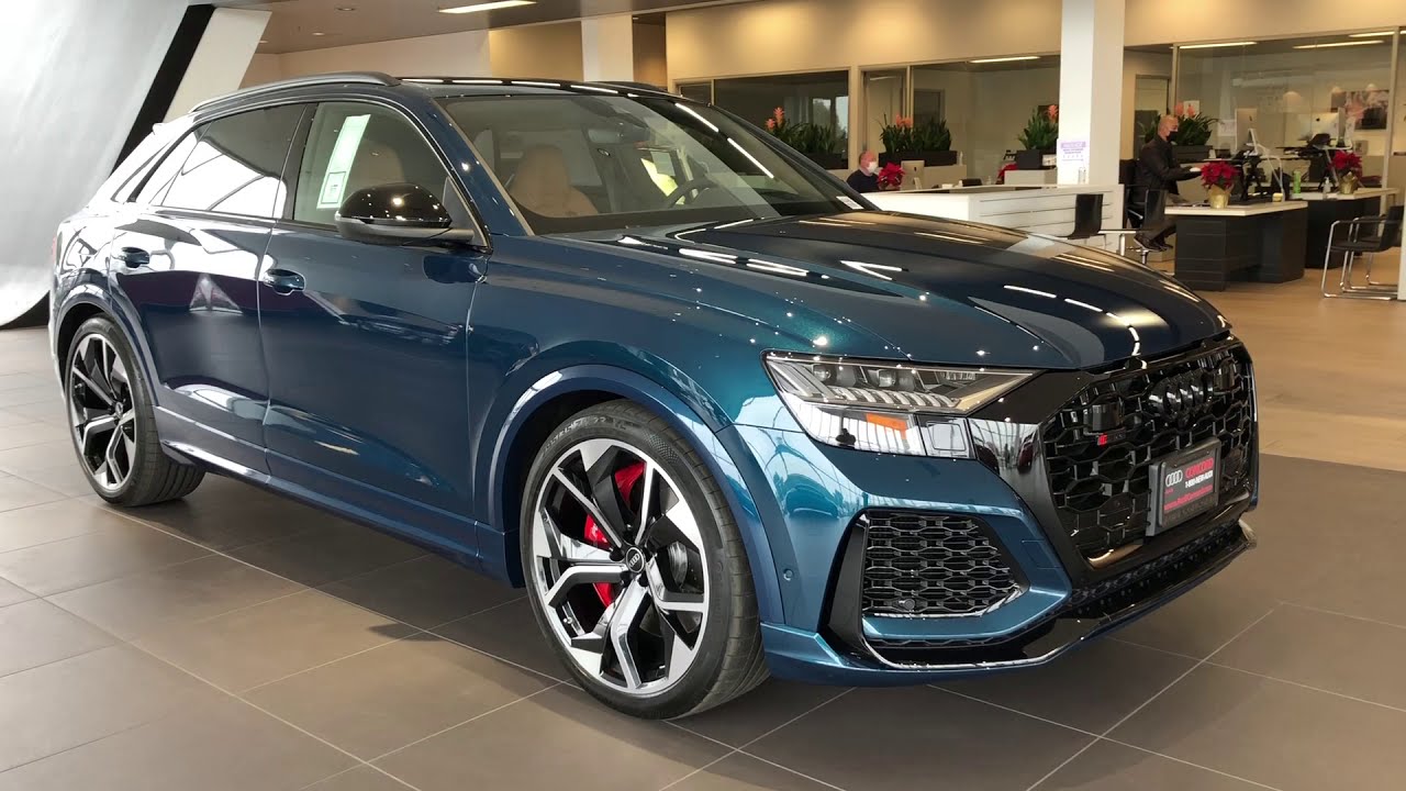 2021 RS Q8 Is The Mini Urus !!! Walk Around interior and exterior - YouTube