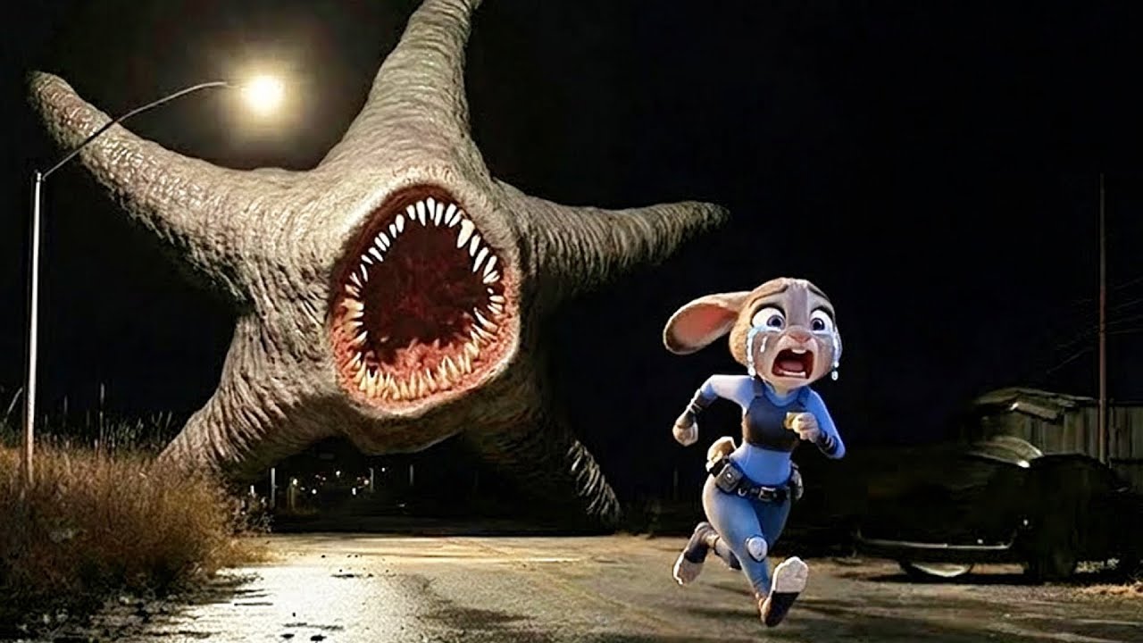 🔥 Hungry Star vs Monster Judy 😱 The Horrifying Battle!| Zootopia 2 ...