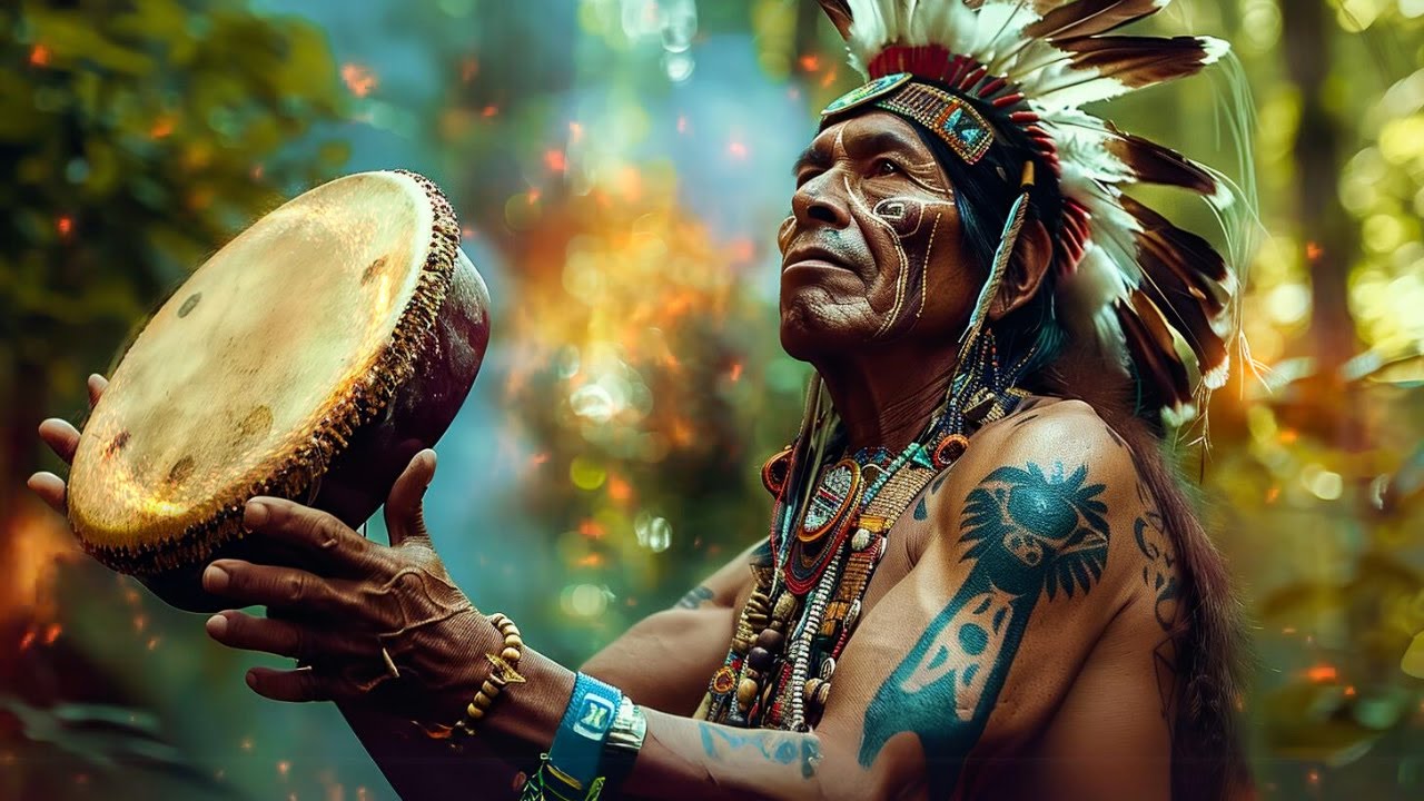 Shaman Drums for Sleep - Native American Sounds, Insomnia Cure ...