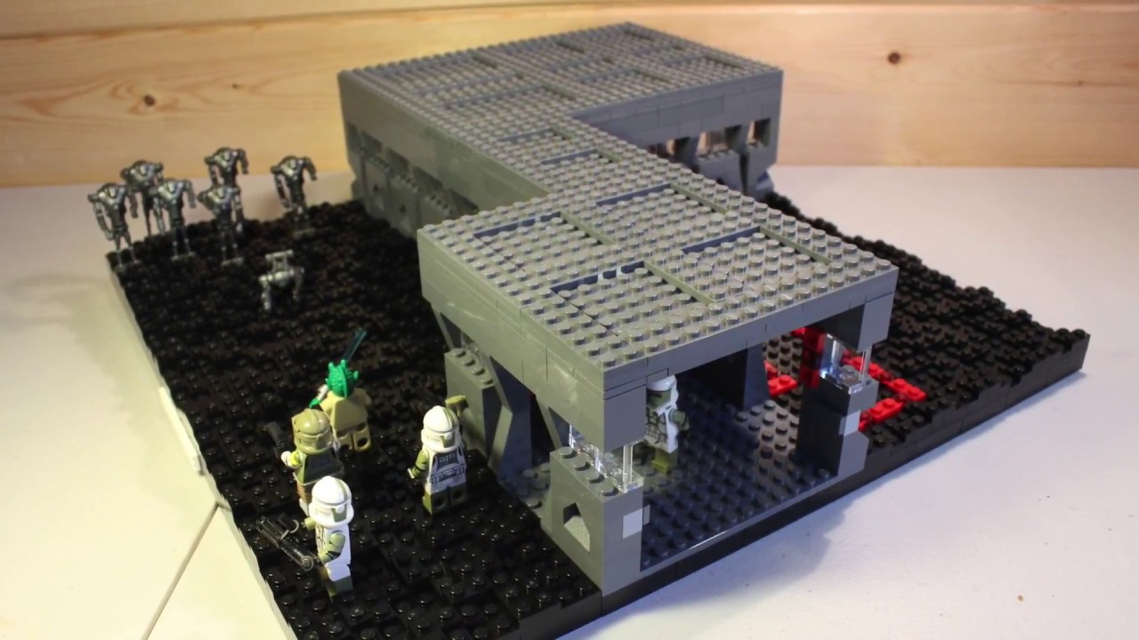 LEGO Clone Base on Sullust MOC - YouTube