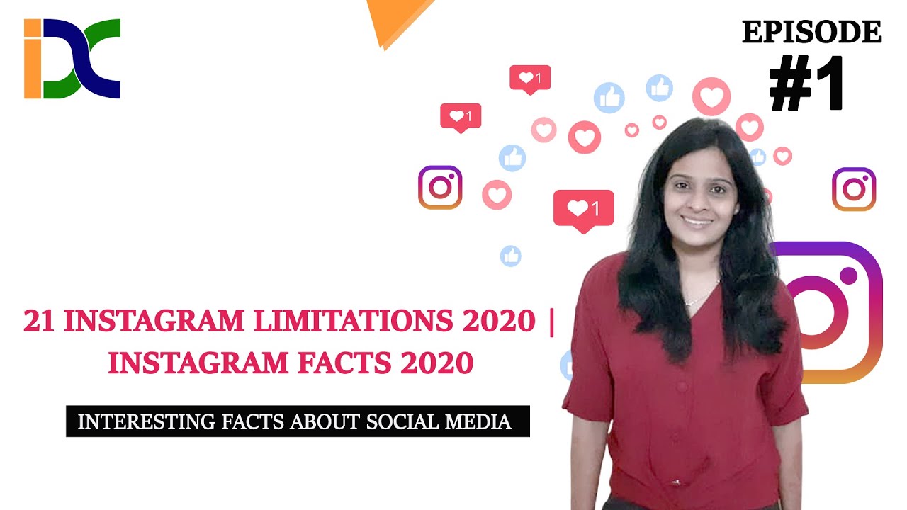 #instagramlimits 21 Instagram limitations 2020 |Instagram facts 2020 ...
