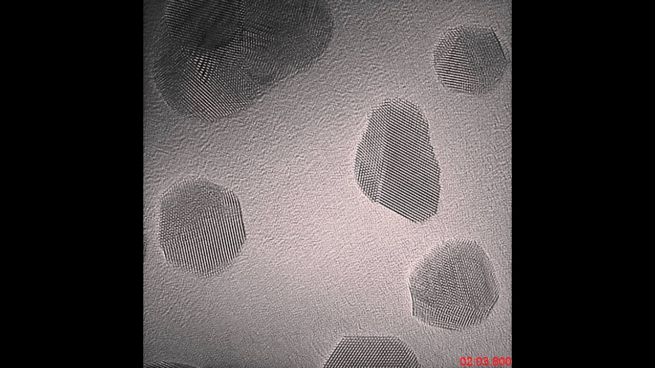 Au nanoparticle sintering (video 1) - YouTube