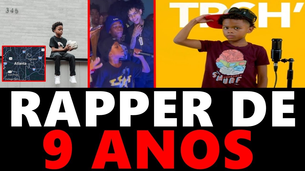 LIL RT, RAPPER DE 9 ANOS CANTANDO CRIME - YouTube