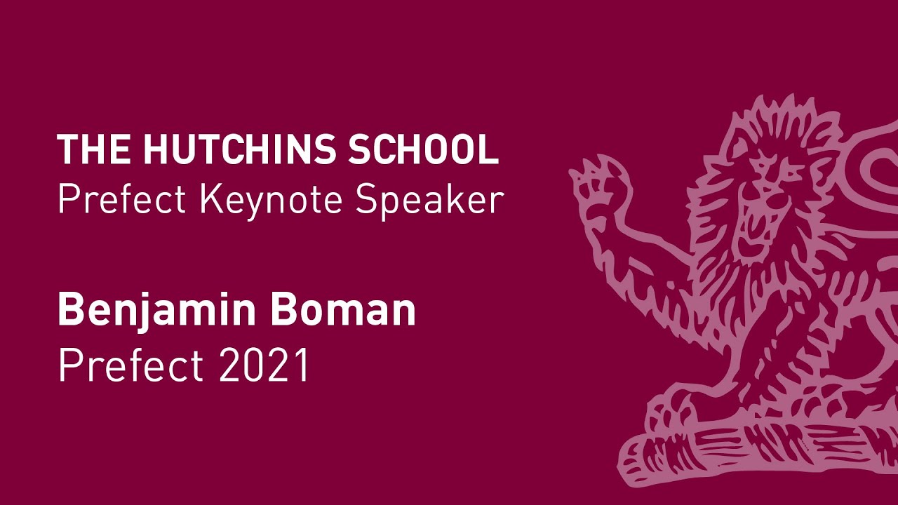 Benjamin Boman Keynote Speaker - Wednesday 22 September 2021 - YouTube