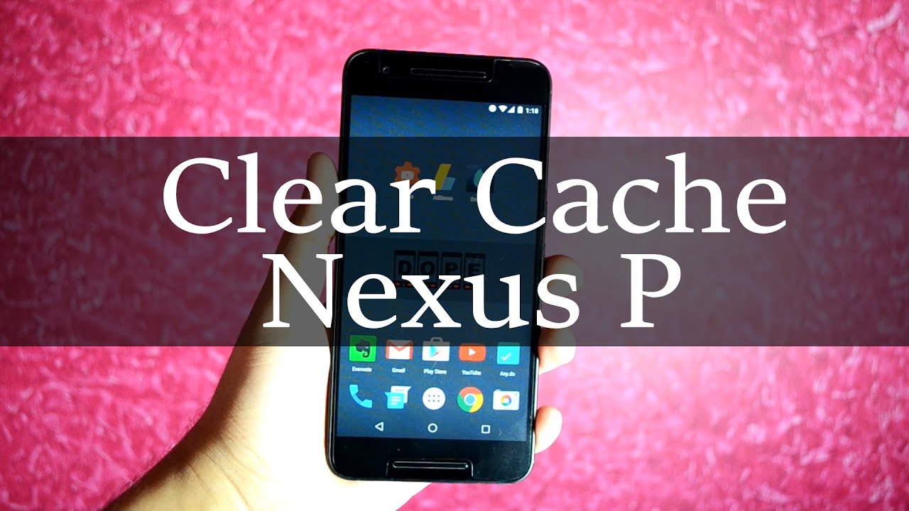 How to Clear the Cache on the Nexus 6P - YouTube