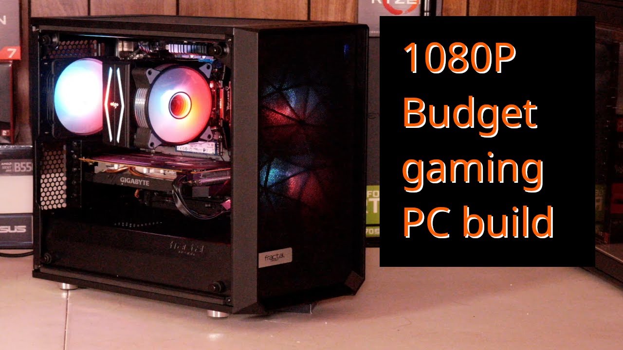 Under $600 Budget 1080P Gaming PC build in 2023 - YouTube