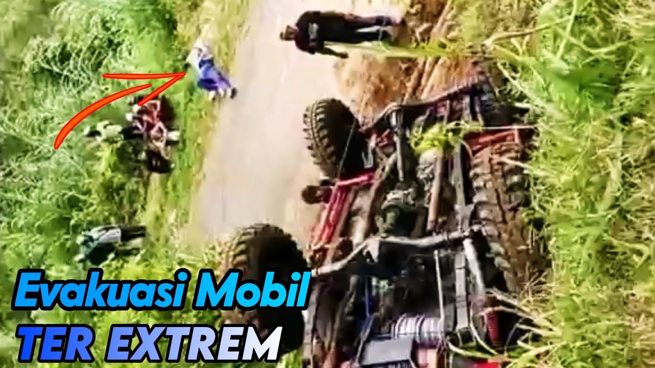 Mobil Offroad Extrem 4x4‼️Evakuasi Mobil Terbalik - YouTube