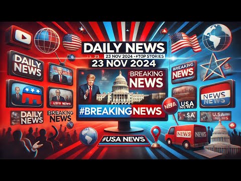 daily news | 23 NOV 2024 | #BreakingNews | Top stories | USA NEWS - YouTube