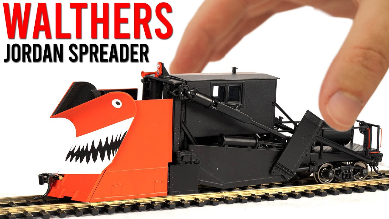 Walthers Jordan Spreader | An Extremely Complex Model | Unboxing ...