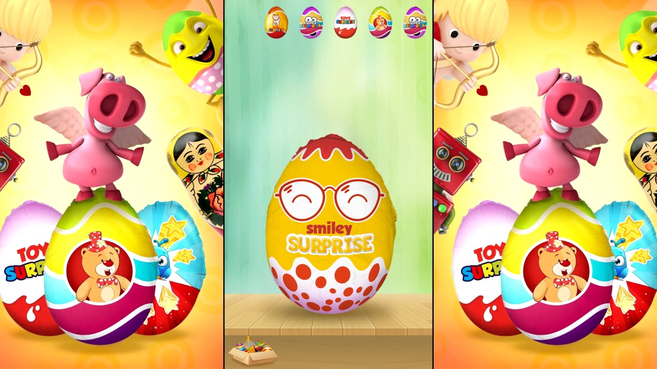 Surprise Eggs for preschool Kids 🥚🥚 ( by Abuzz ) | Fun game to collect ...