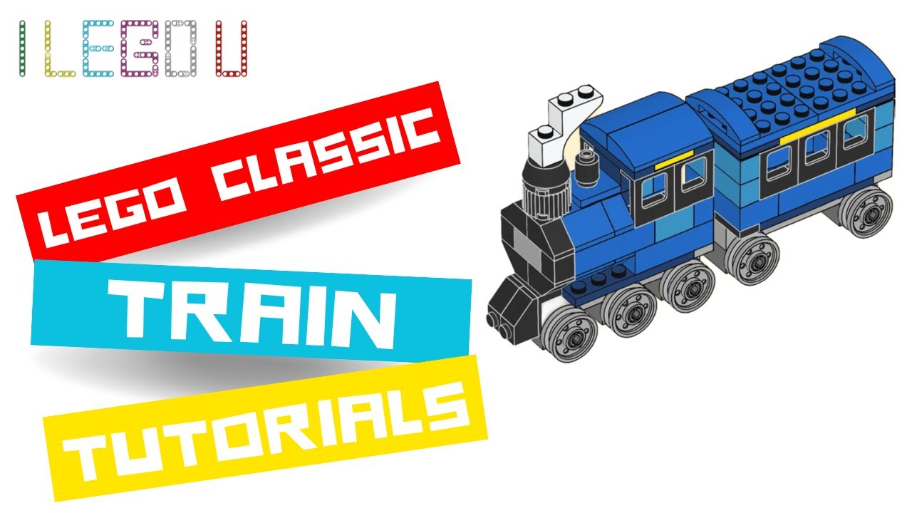 LEGO CLASSIC TRAIN Building Instructions - LEGO CLASSIC TRAIN Tutorials - YouTube