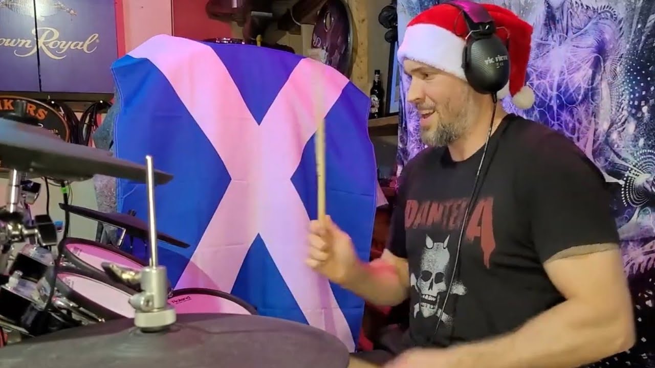 Dio - God Rest Ye Merry Gentlemen #drums #christmas - YouTube