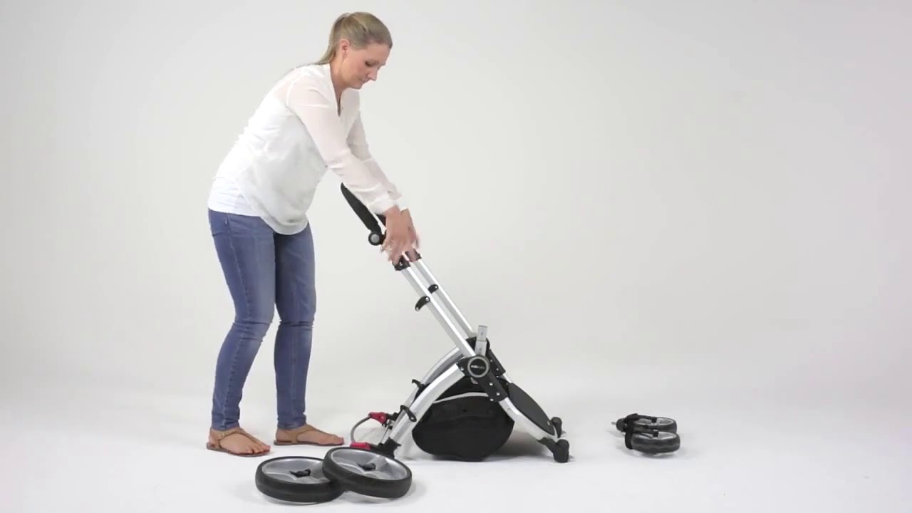 How To Video: Assembling The Stroller Frame Redsbaby Bounce - YouTube
