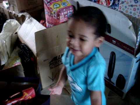 Opening Afiq's 2nd Birthday Presents