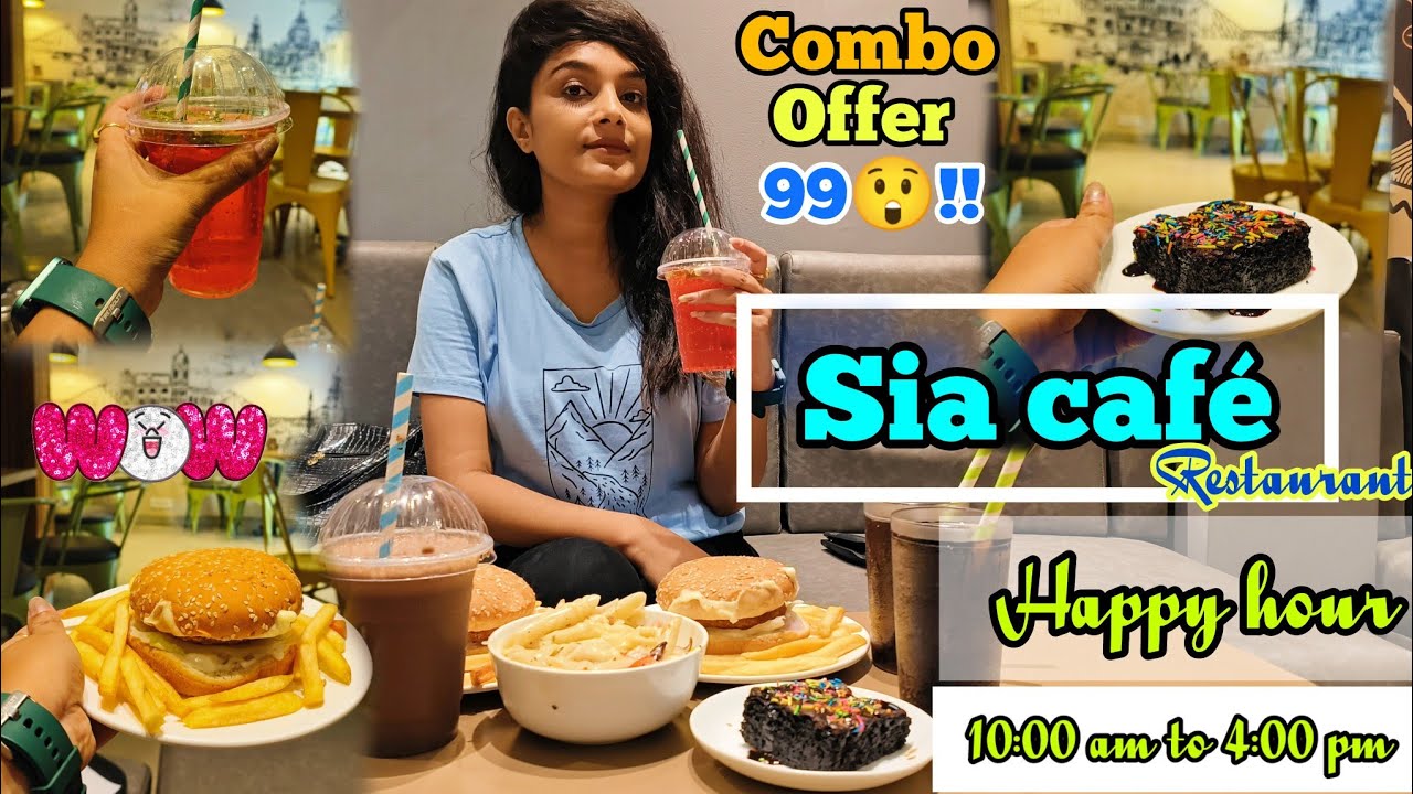 Sia Café | Best Combo Offer🔥| Madhyamgram | #food - YouTube