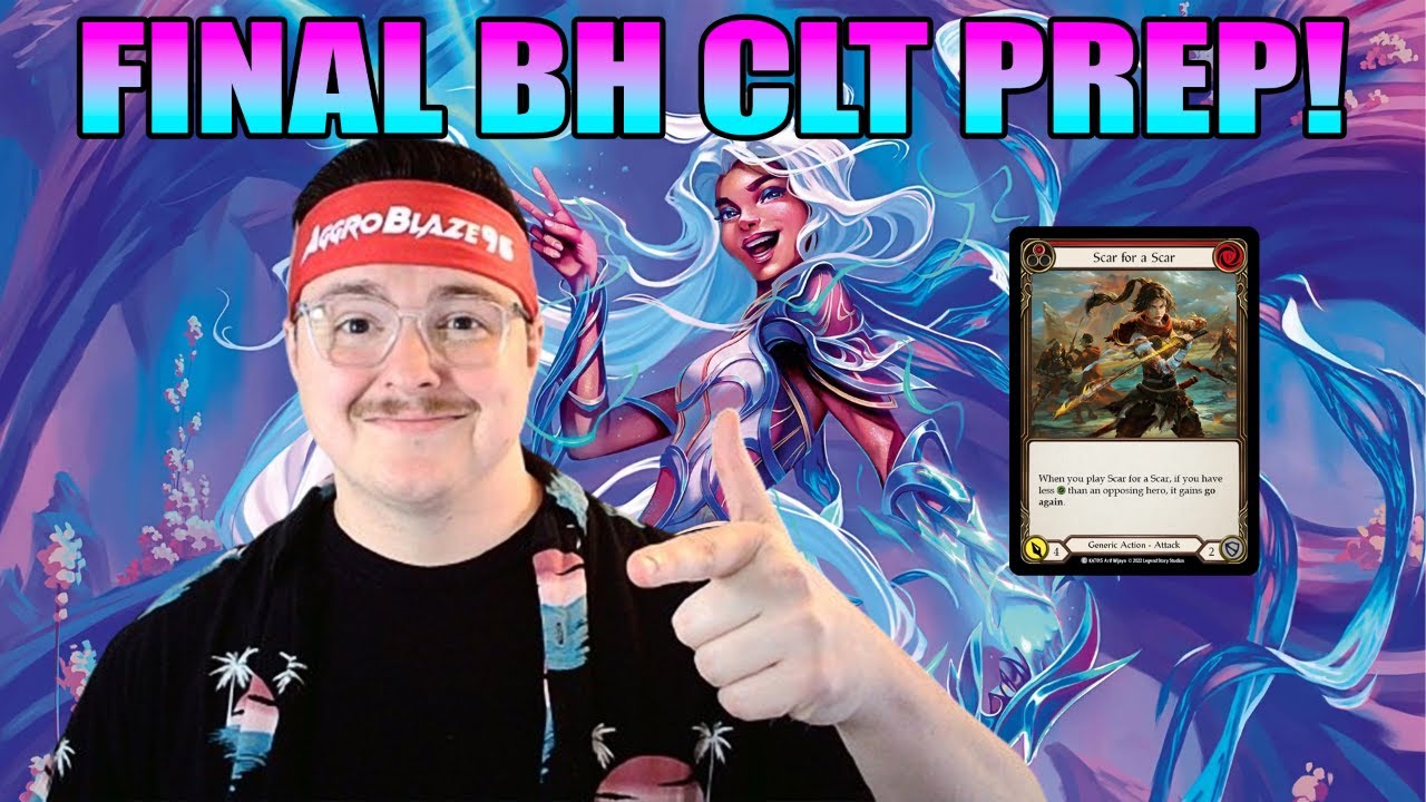 🔴Final BH Charlotte Prep | Flesh and Blood TCG | !discord !member - YouTube