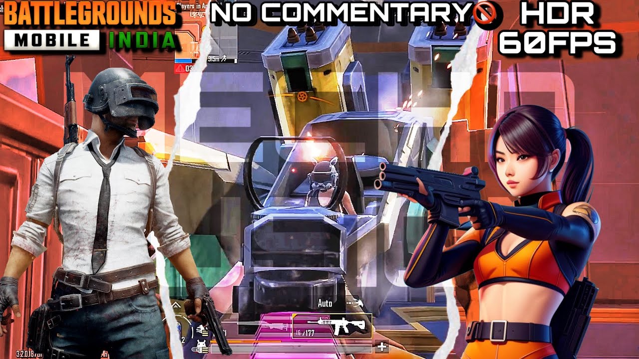 BGMI MECHA FUSION MODE HDR 60 FPS GAMEPLAY - YouTube