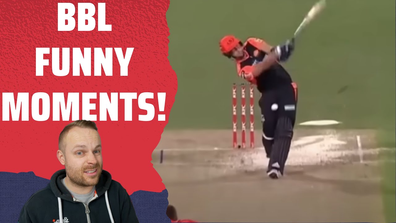 Rob Reacts to... BBL FUNNIEST MOMENTS OF ALL TIME - YouTube