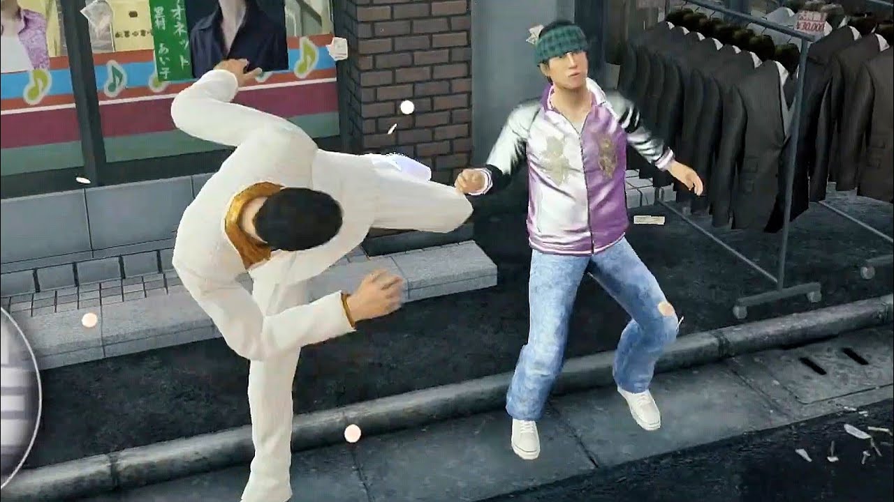 THAT Kick from Dragon Engine Kiryu in Yakuza 0 - YouTube