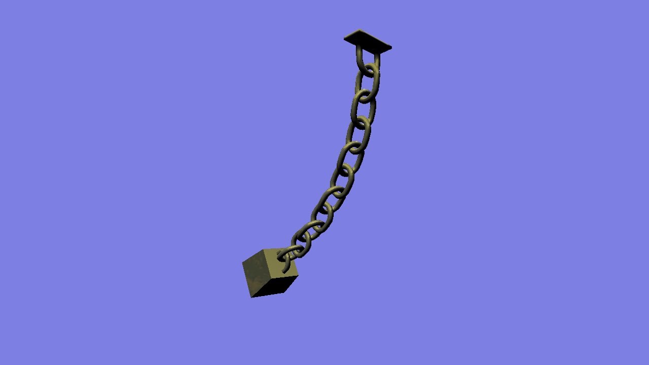 Godot Engine: 3D Chain Constraint Simulation (GDScript) - YouTube
