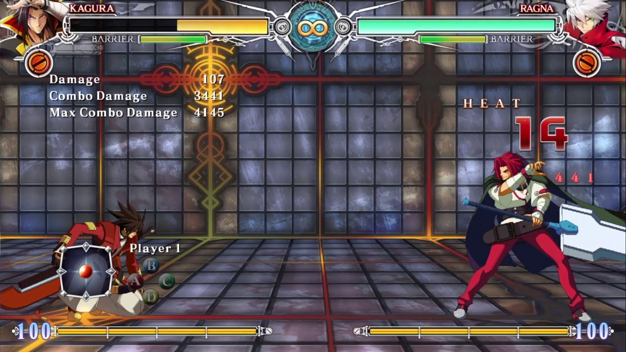 [BBCF] - Kagura punishes (vs. Ragna's Gauntlet Hades) - YouTube