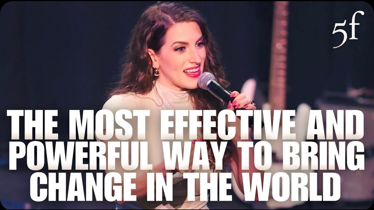 The Most Effective and Powerful Way to Bring Change in the World - YouTube