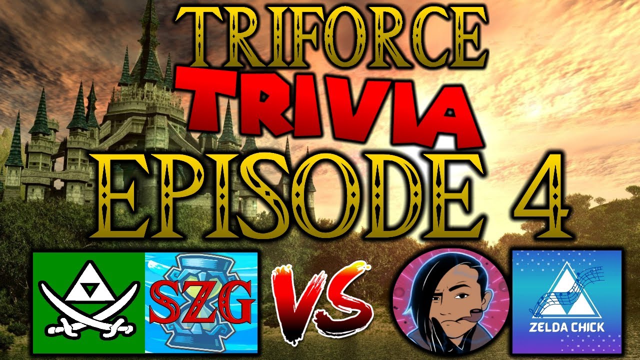 Triforce Trivia - Episode 4 - The Bread Pirate and SuperZeldaGirl VS Thinkafurr and Zelda Chick ...