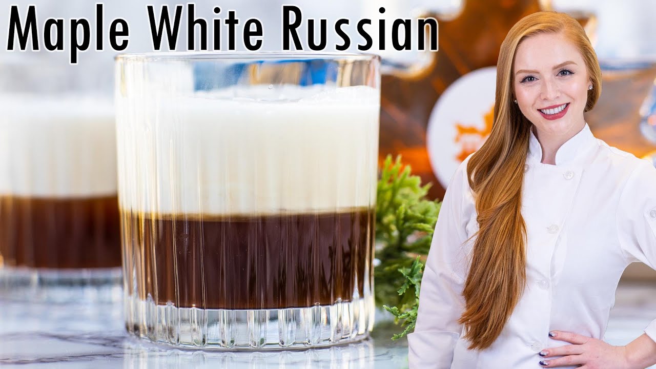 How to Make a Maple White Russian - with 100% pure maple syrup! - YouTube