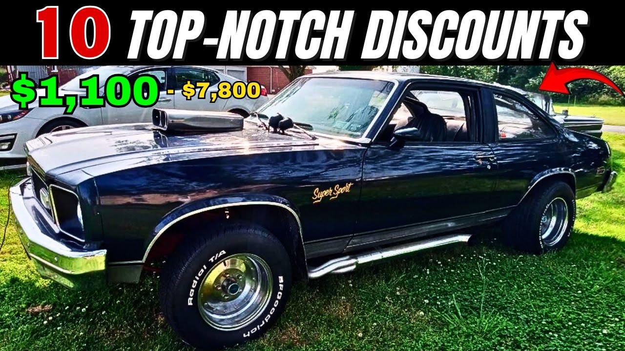 10 Classic Cars from $1,100 to $7,800! - YouTube